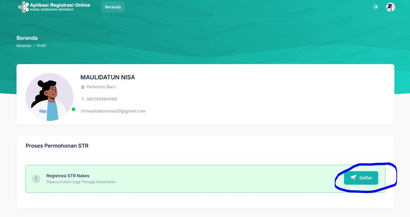 Cara Membuat STR Baru bagi Nakes yang Baru Lulus