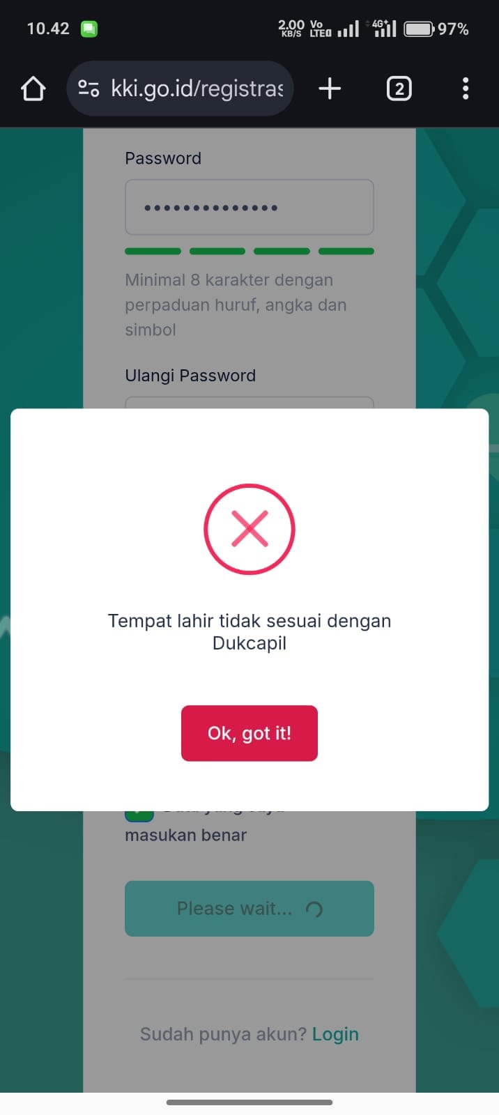 Cara Mengatasi Kendala Tempat Lahir Tidak Sesuai Saat Pembuatan STR di KKI
